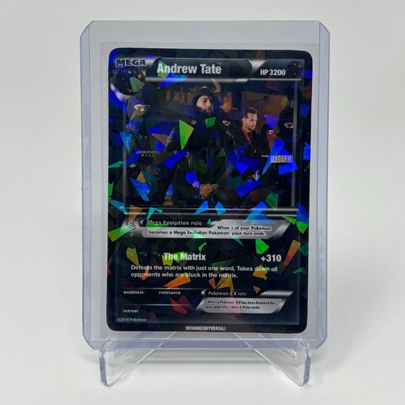 Other | Andrew Tate Pokemon Card | Poshmark
